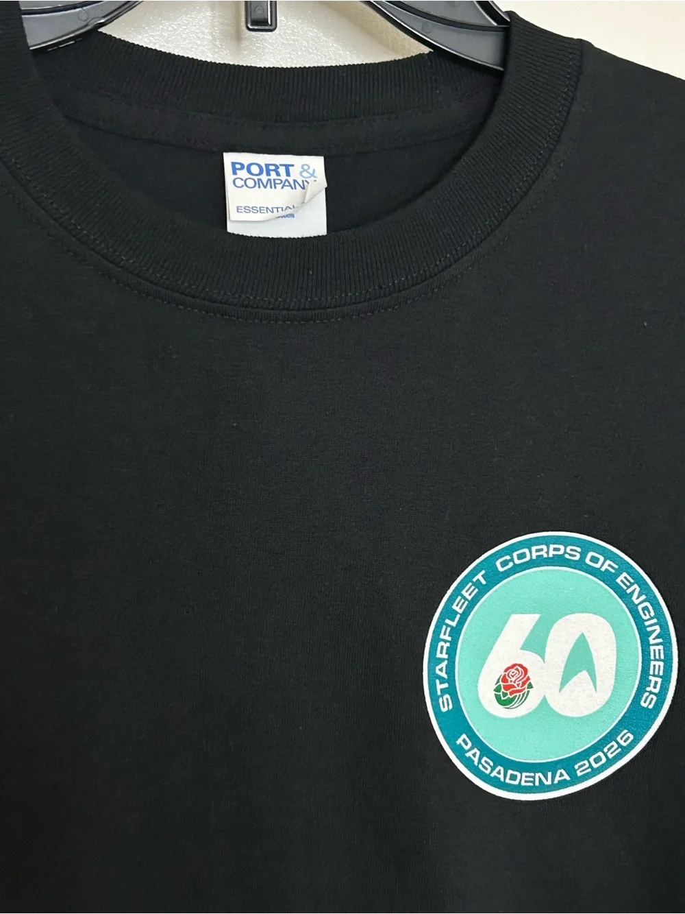 Port and Company | Shirts | Star Trek Black Long Sleeve Tee 6 Year ...